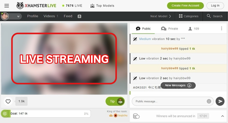 What is xHamsterLIVE? How to participate in the 50 free tokens giveaway | WonderVista.net